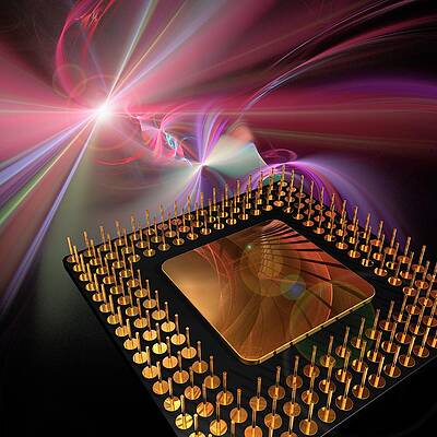 Microprocessor Art - Pixels