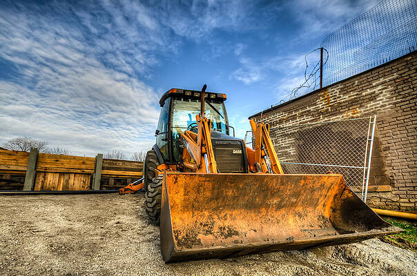 Backhoe Art for Sale - Fine Art America