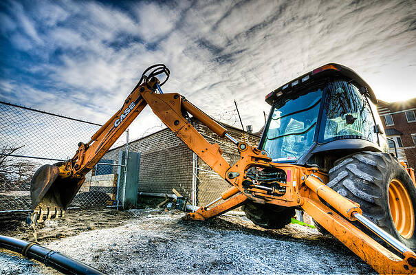 Backhoe Art for Sale - Fine Art America