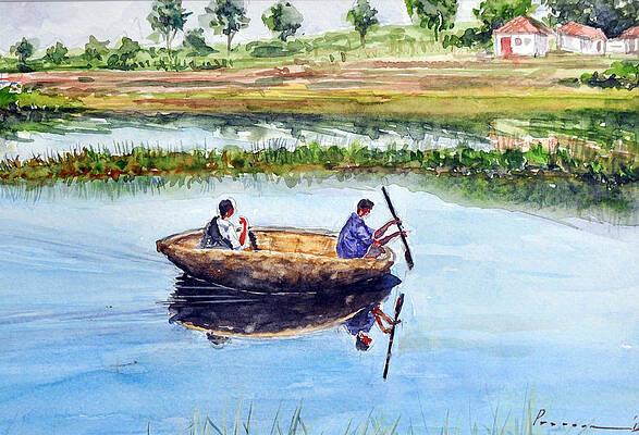 Coracles Art for Sale | Fine Art America