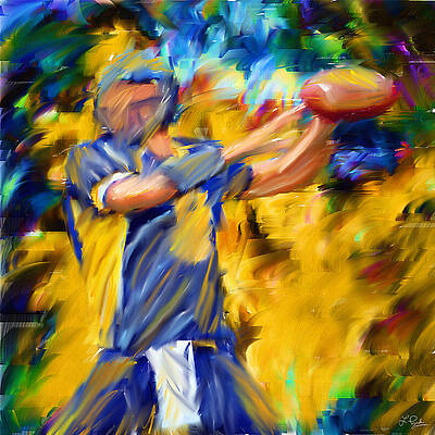Linebacker Art for Sale - Fine Art America