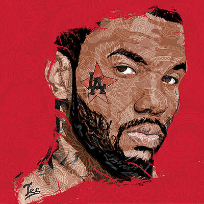 The Game Rapper Drawing