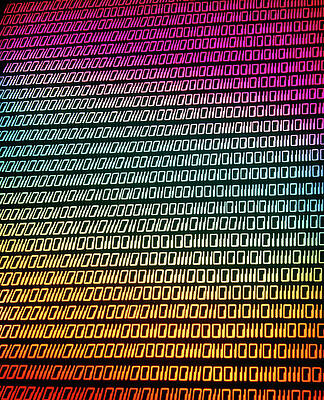 Binary Art for Sale - Pixels Merch