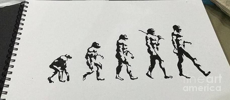 Evolution Drawing Easy