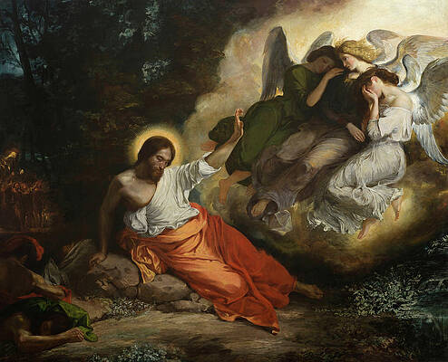 The Bible In Paintings 91A: JESUS' AGONY IN THE GARDEN OF GETHSEMANE ...