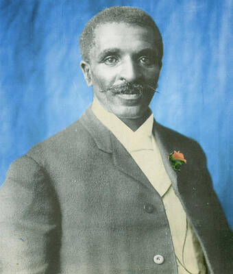color picture of george washington carver