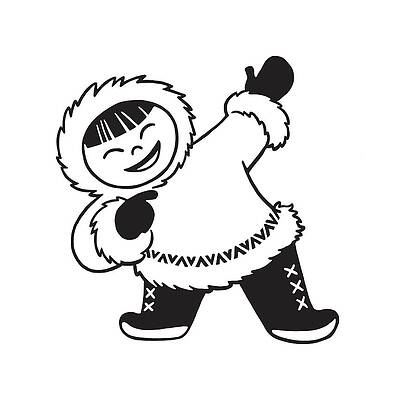 Easy Drawing Of Eskimo