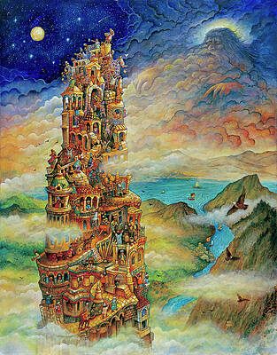 The Bible In Paintings: TOWER OF BABEL