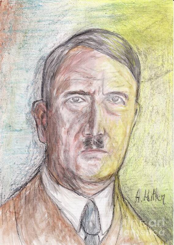 Adolf Hitler Art Print by Northern Wolf