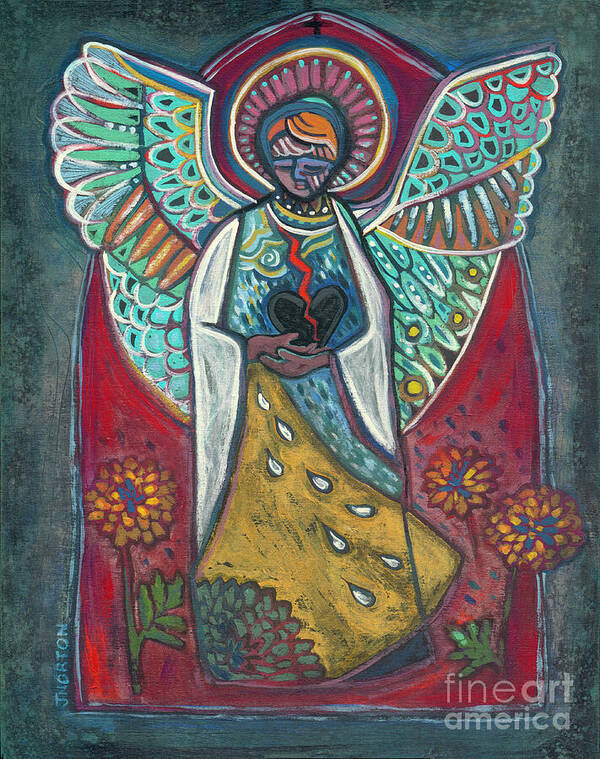 Brokenhearted Angel Art