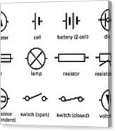 Standard Electrical Circuit Symbols Photograph by Sheila Terry - Pixels