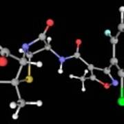 Floxacillin Antibiotic Molecule Photograph by Laguna Design/science ...