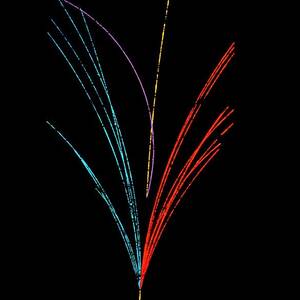 Production & Decay Of A Lambda Particle Photograph by Brookhaven ...