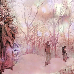 Dreamy Angel Art - Ethereal Spiritual Dream Angel Wings - Heavenly Angel Wings Photograph by ...