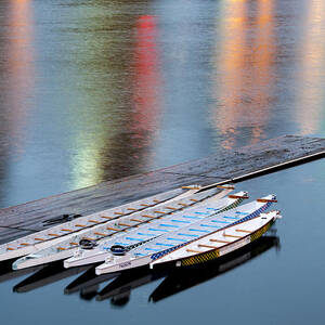 Portland in Black and White Photograph by Brian Bonham - Fine Art America