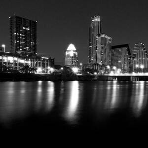 6th Street Mural Mono Photograph by John Gusky - Fine Art America