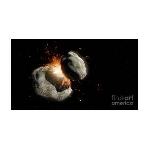 Collision Between Two Asteroids #3 Photograph by Science Photo Library - Fine Art America
